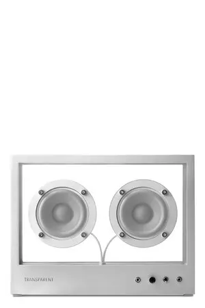 TRANSPARENT Small Speaker' Speaker - Silver
