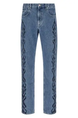 MARANT Lewys Cotton Denim Jeans - Blue