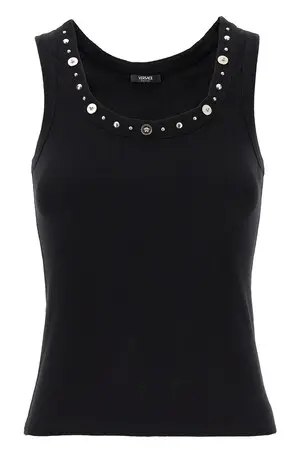 Versace Medusa Studded Tank Top