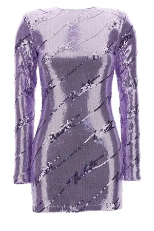 ROTATE BY BIRGER CHRISTENSEN Sequin Embellished Mini Dress