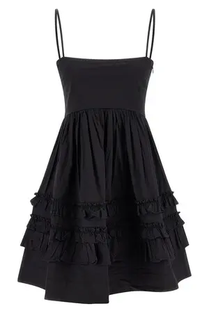 GANNI Mini Frill Dress