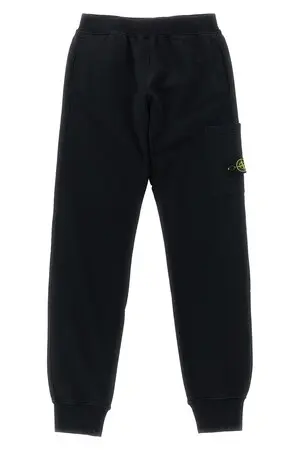 Stone Island Jogging Logo Badge - Black