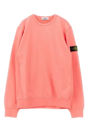 Stone Island Cotton Sweatshirt - Pink