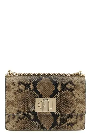 Furla 1927' Mini Crossbody Bag - Gray