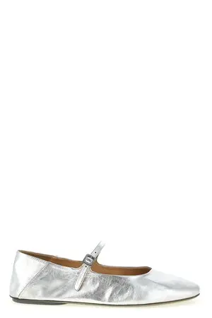Marsèll Strascico' Ballet Flats - Silver