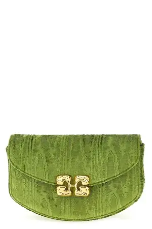 GANNI Lulu' Wallet On Chain - Green