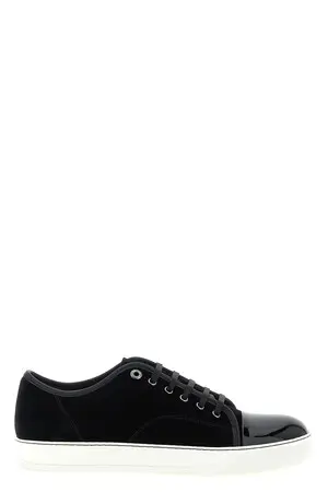 LANVIN Suede Low-top Sneakers