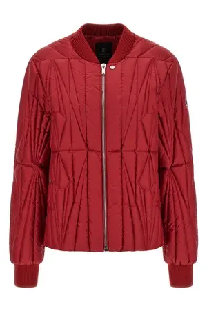 Rick Owens Moncler + Geocamo Flight Down Jacket - Red