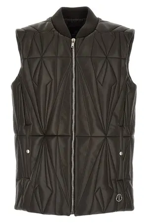 Rick Owens Moncler + Geocamo Flight Vest - Brown