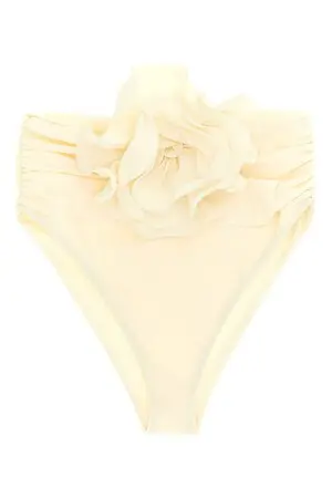 Magda Butrym MAGDA BUTRYM High Waist Bikini Bottoms Beige