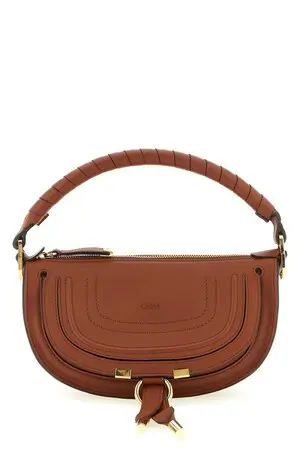 Chloé Marcie Mini Shoulder Bag - Brown