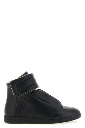 MAISON MARGIELA Future Calfskin Leather Sneakers - Black