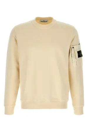 Stone Island 6100019 Cotton Sweatshirt - Beige