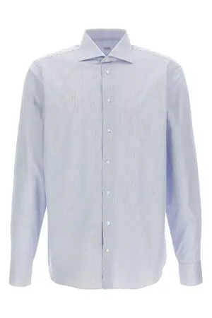 BORRIELLO NAPOLI Striped Cotton Shirt