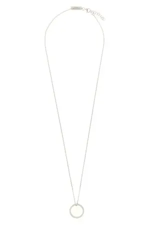 MAISON MARGIELA Number Reference Necklace - Silver