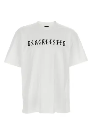 44 LABEL GROUP Blacklisted' T-shirt - White/black