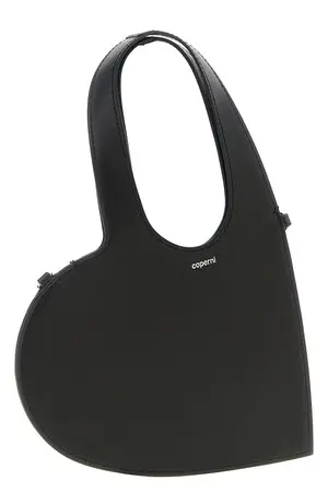 Coperni Heart Leather Handbag - Black