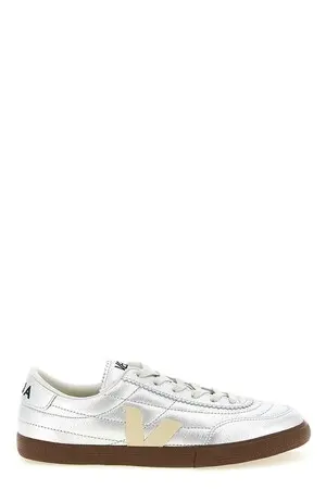 VEJA Panenka Laminated Leather Sneakers