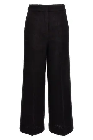 Moschino Cropped Bouclé Trousers