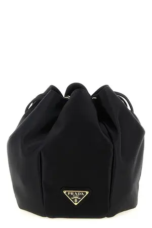 Prada Satin Mini Bucket Bag