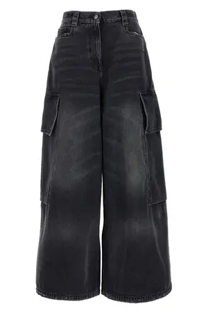 Palm Angels Parachute' Jeans - Gray