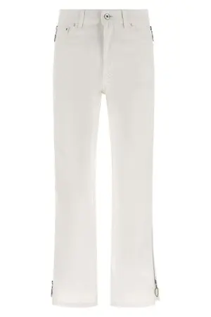 Rabanne Zip Detail Denim Jeans