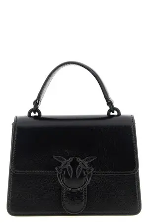 Pinko Mini Love One Light' Handbag - Black