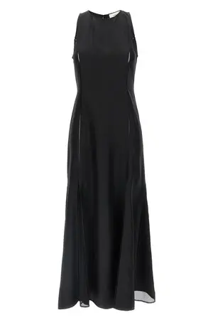 Loulou De Saison Iraka Silk Midi Dress