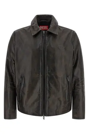 DIESEL® L-amar-wrd Leather Jacket