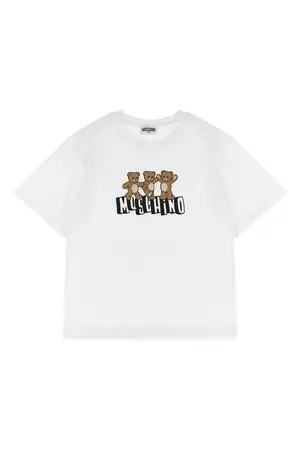 MOSCHINO KID TEEN Moschino Teddy Bear' T-shirt + Bermuda Suits - Multi