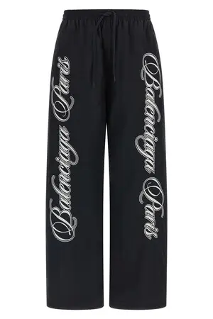 Balenciaga Cursive Reversible Track Pants