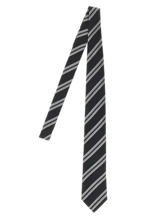 Brunello Cucinelli Silk Neck Tie - Gray