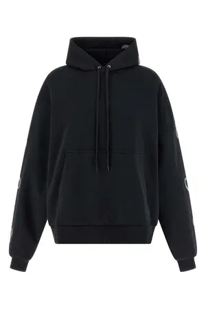 Balenciaga Cursive' Hoodie - Black