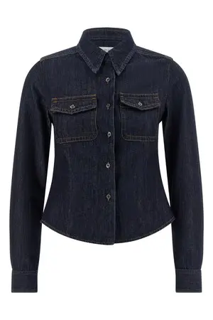 Dries Van Noten Cellie Den' Shirt - Blue