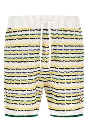 Casablanca Tuck Stitch' Bermuda Shorts