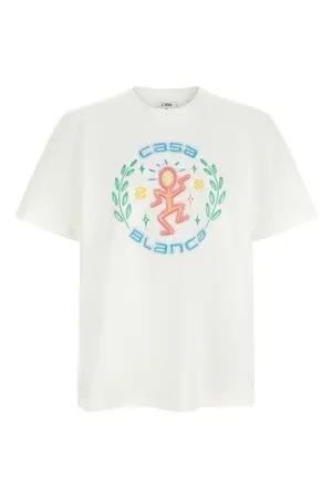 Casablanca Dance Joy' T-shirt - White