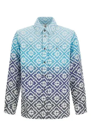 Casablanca Monogram Gradient Jacquard Shacket