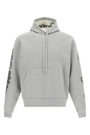Balenciaga Cursive' Hoodie - Gray