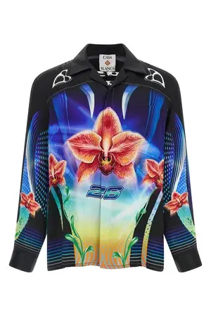 Casablanca Orchid Racer' Shirt