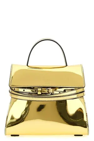 Moschino Tie Me Handbag - Gold