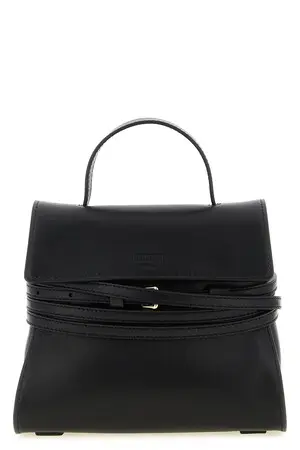 Moschino Tie Me Leather Handbag
