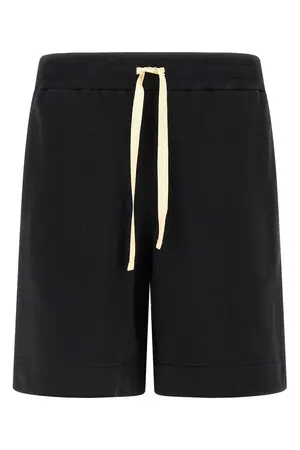 JIL SANDER Logo Embroidered Bermuda Shorts