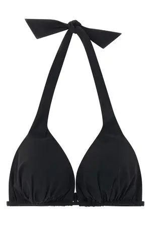 Dolce & Gabbana Logo Triangle Bikini Top