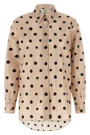 Fendi Falena Dots' Shirt - Pink