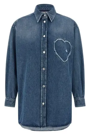 Moschino Heart' Shirt - Blue