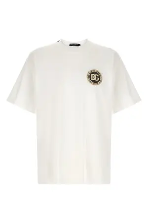 Dolce & Gabbana Dg' Patch T-shirt - White