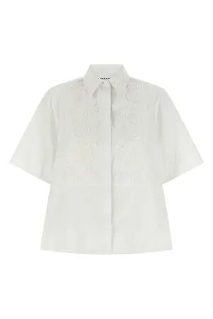 P.a.r.o.s.h Cubo26 Cotton Poplin Shirt
