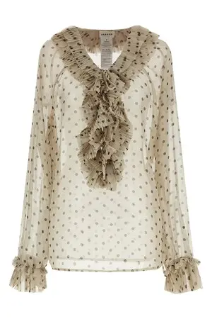 P.a.r.o.s.h P. A.r. O.s. H. 'pallina' Blouse - Beige