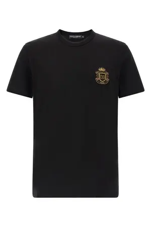 Dolce & Gabbana Heraldic Patch T-shirt - Black