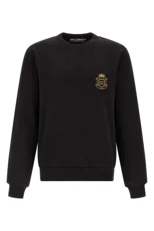 Dolce & Gabbana Heraldic Patch Sweatshirt